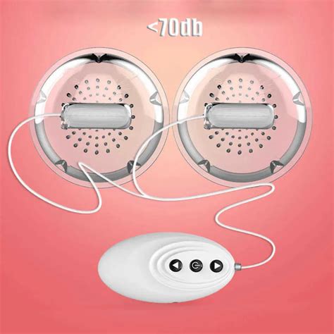 Nipple Sucker Vibrator 10 Freq Tongue Lick Breast Massager Enhanced
