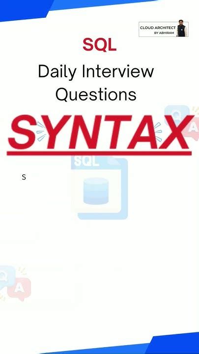 Sql Interview Questions Sql Sqlinterview Sqltips Sqlquery Youtube