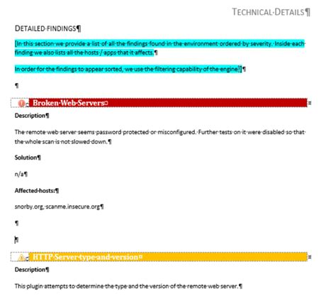 From A Sample Report To A Dradis Template Dradis Framework