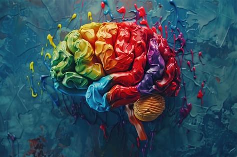 Abstract Brain Shapes Represent Rational And Irrational Thinking For
