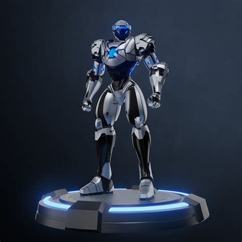 Artstation Robot Character Mecha Game Asset Resources