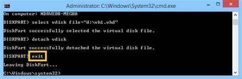 How To Remove A VHD From A Virtual Machine