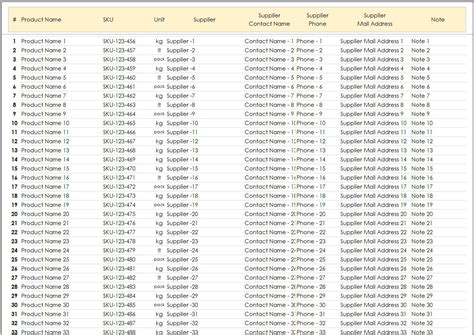Reorder Point Calculator Excel Template Reorder Point Etsy