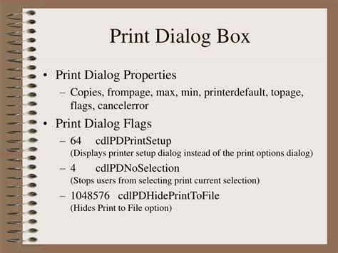 Ppt Common Dialog Boxes Powerpoint Presentation Free Download Id