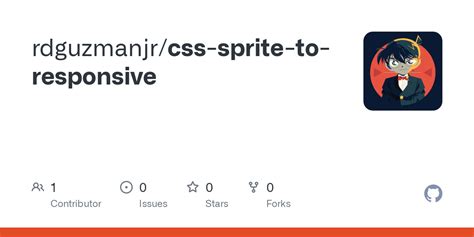 Github Rdguzmanjrcss Sprite To Responsive