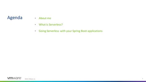 going serverless using the spring framework ecosystem ppt