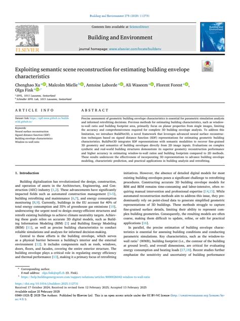 exploiting semantic scene reconstruction for estimating 2025