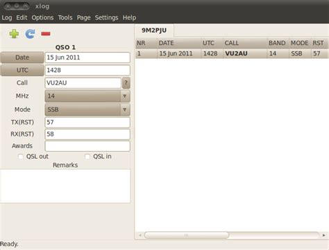 Xlog Logging Application For Amateur Radio Hamradiomy