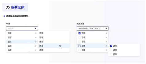 级联选择