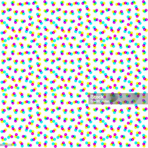 벡터 디지털 멀티 컬러 도트 컬러 패턴 투명 기하학적 라운드 요소 디자인 직물 섬유 광고 배너 웹에 대한 원활한 인쇄 배경 0명에 대한 스톡 벡터 아트 및 기타 이미지