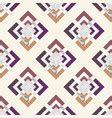 Abstract Hand Drawn Seamless Pattern With Striped Vector Image