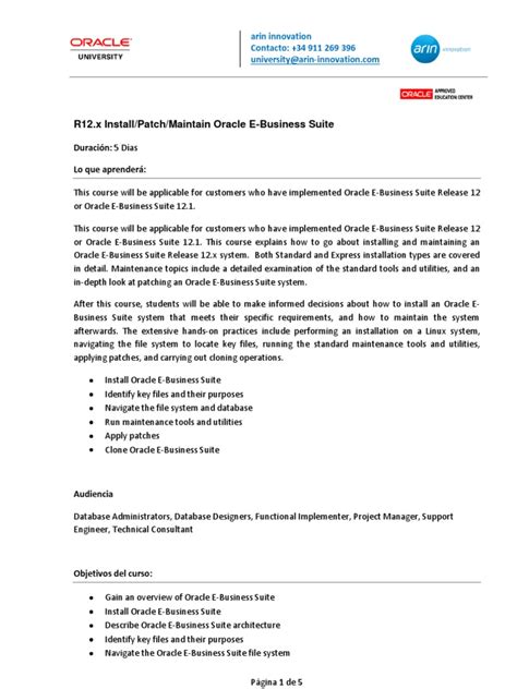 r12 x install patch maintain oracle e business suite arin pdf