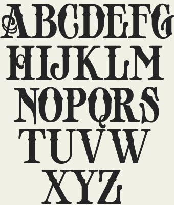 Old Fashioned Fonts Letterhead Fonts Lhf Classic Caps