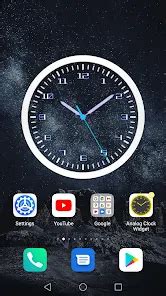 Analog Clock Widget Colored For Android Download