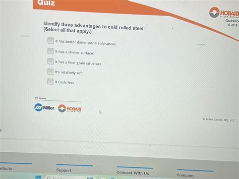 Identify Three Advantages To Cold Rolled Studyx