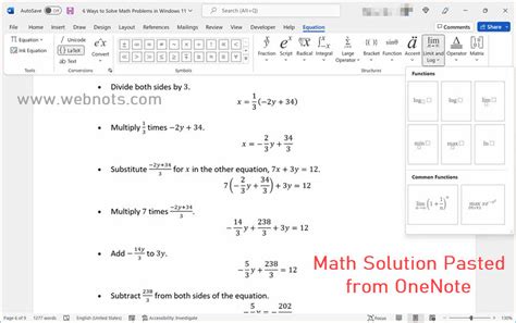 6 ways to solve math problems in windows 11 webnots
