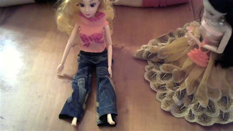 КАК СШИТЬ НАРЯДНУЮ ОДЕЖДУ ДЖИНСЫ БРЮКИ КОФТУ ДЛЯ КУКЛЫ БАРБИ БЕЗ ВЫКРОЙКИ Youtube