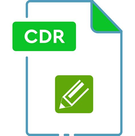 Cdr File Format Minimal Icon Outline 66498919 Png