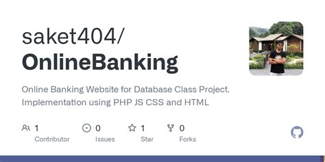 github saket404 onlinebanking online banking website for database