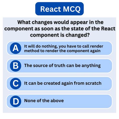 React Mcq Write Your Answer Tpoint Tech Posted On The Topic Linkedin
