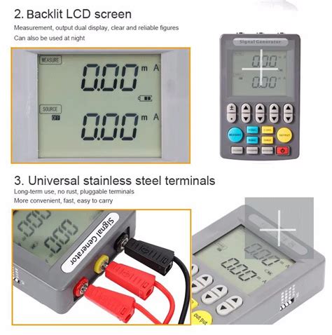 Current Loop Calibrator 4 20ma Tester Multifunction