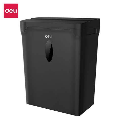 Deli เครื่องย่อยกระดาษอัตโนมัติ 10 ลิตร เครื่องย่อยเอกสาร เครื่องทำลายเอกสาร มีระบบตัดไฟเมื่ออุณ