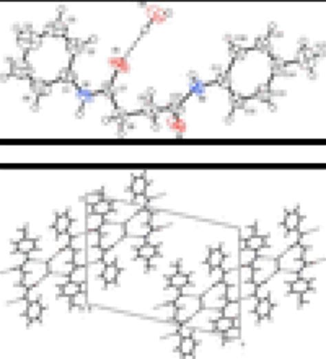 The Asymmetric Unit Of The Title Compound Showing Atom Labelling And