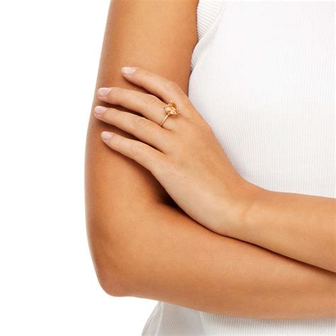 Кольцо Sex In The City Ring Champagne купить онлайн по цене 9120 ₽ Интернет магазин Viva La Vika