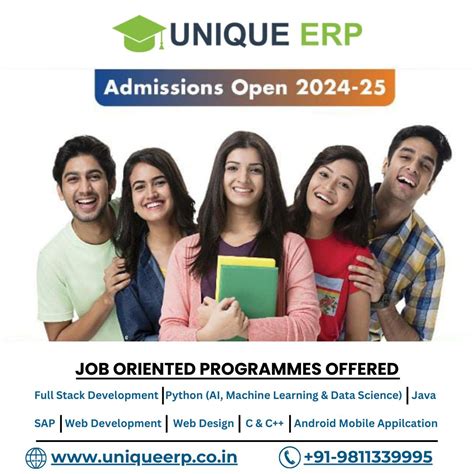 Uniqueerp Admissions2024 Careergrowth Joborientedcourses
