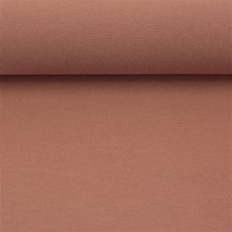 Baumwoll Sweat Stoff Eike Uni Angeraut Von Swafing Saisonale Farben Hw25 26 000272 Blush