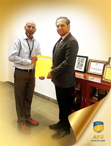 Dr Rakesh Kumar Chaudhary On Linkedin I Am Humbled And Honoured To Be Promoted From Ap1 To Ap3