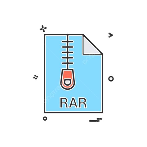 File Format Vector Art PNG Rar File File Extension File Format Icon