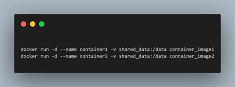 How Can I Share Data Between Two Running Docker Containers Edureka