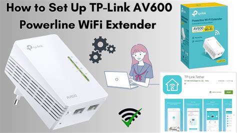 Setting Up The TP Link AV Powerline WiFi Extender YouTube