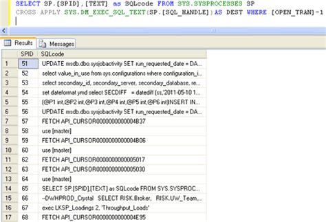 Sql Server Sql Open Transactions And How To Find
