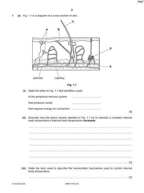 June 2023 V1 Qp Paper 4 Caie Science Igcse Pdf Chemical