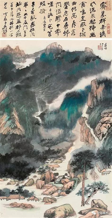 張大千一幅好的山水畫要可以觀可以游可以居 每日頭條