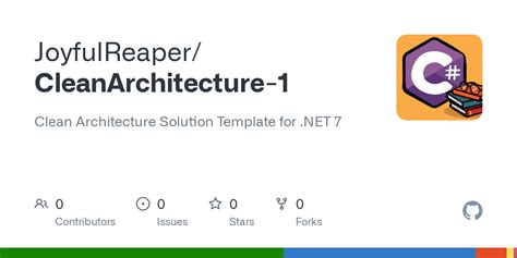 GitHub JoyfulReaper CleanArchitecture Clean Architecture Solution Template For NET