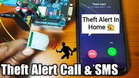 How To Get The Theft Alert Call And Sms In Mobile Using Gsm Sim