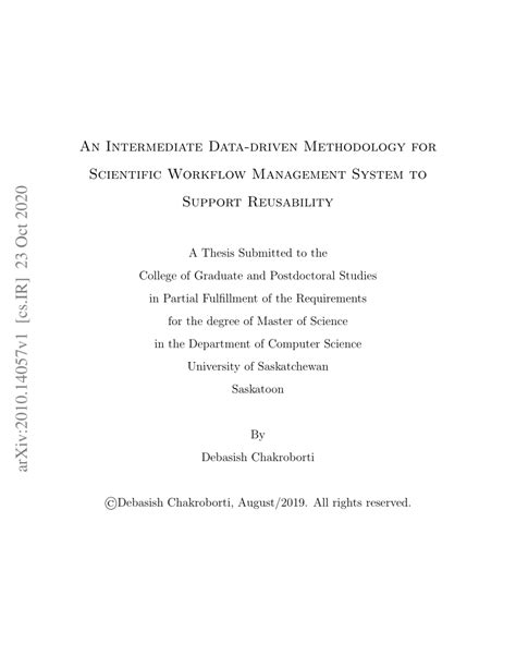 Pdf An Intermediate Data Driven Methodology For Scientific Workflow Management System To