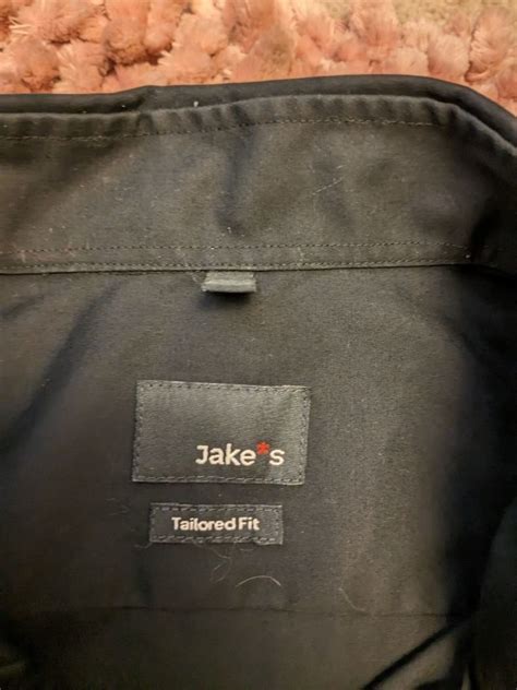 Jakes Férfi Ing S Es Ing 37 38 As Ing Fekete Hosszú újjú Slim Es Ing