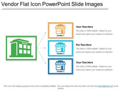 Flat Icons Slide Team