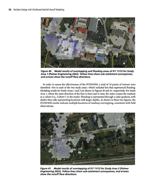 Chapter 4 Case Examples Resilient Design With Distributed Rainfall Runoff Modeling The