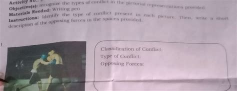 Activity No Objective S Recognize The Types StudyX