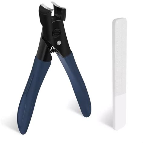 مقص أظافر للأظافر السميكة ، قاطع أظافر للرجال والنساء ، بدون رش ، ظفر