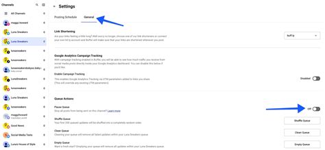 pausing your queue buffer help center