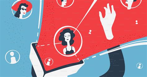 벡터 일러스트레이션 개념 사용자 온라인 Eps 8 파일 형식 사진 Unsplash의 이미지 기반 소셜 미디어 이미지