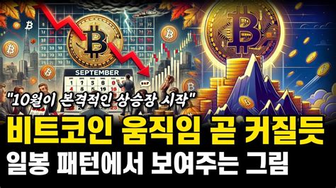 비트코인 일봉 패턴 주목 조만간 큰거옵니다 비트코인 상승 패턴 전망 호재 분석 Youtube