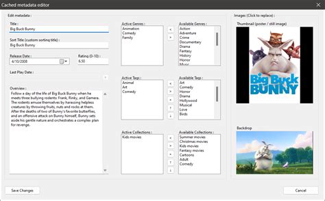 How To Edit Metadata For Media Library Tv And Movie Categories