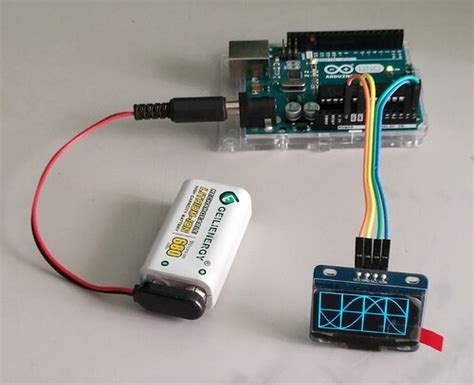 Oledwave Sine And Cosine Animation On Oled Sh1106 Showcase Arduino Forum